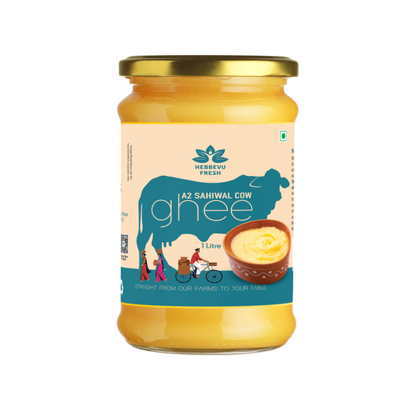 A2 Sahiwal Cow Ghee - Hebbevu Fresh
